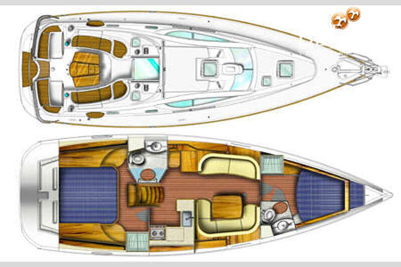 JEANNEAU SUN ODYSSEY 42 DS sailing yacht for sale | De Valk Yacht broker