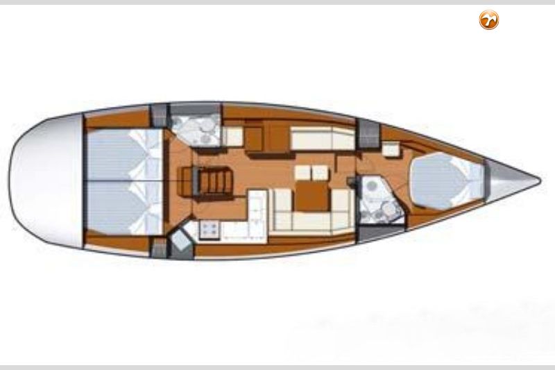 JEANNEAU SUN ODYSSEY 45 DS sailing yacht for sale | De Valk Yacht Brokers