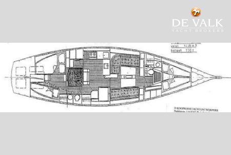 KOOPMANS 42 sailing yacht for sale | De Valk Yacht broker