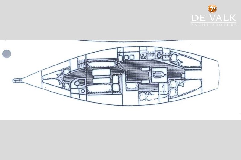 KOOPMANS 42 VERKOCHT sailing yacht for sale | De Valk Yacht Brokers
