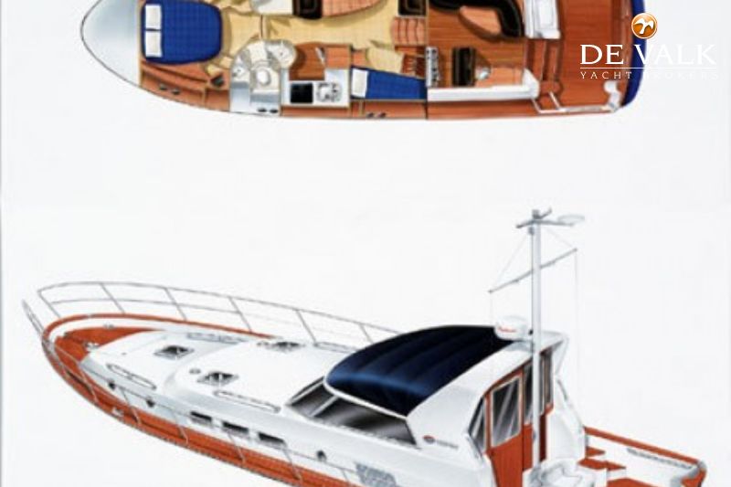 LINSSEN 45 DS VARIOTOP motor yacht for sale | De Valk Yacht Brokers