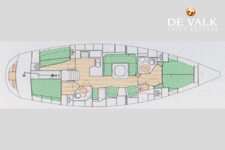 MALO 45 sailing yacht for sale | De Valk Yacht broker