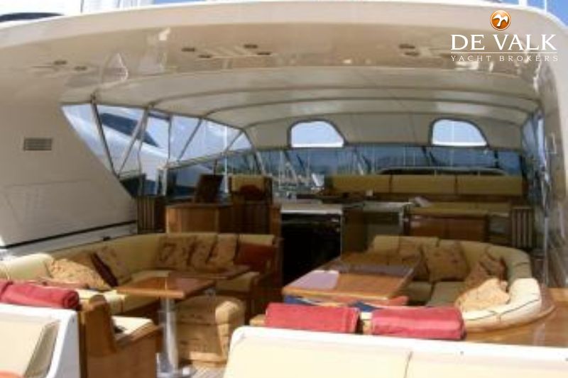 MANGUSTA 80 OPEN motor yacht for sale | De Valk Yacht Brokers