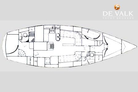 MOODY 41 sailing yacht for sale | De Valk Yacht broker