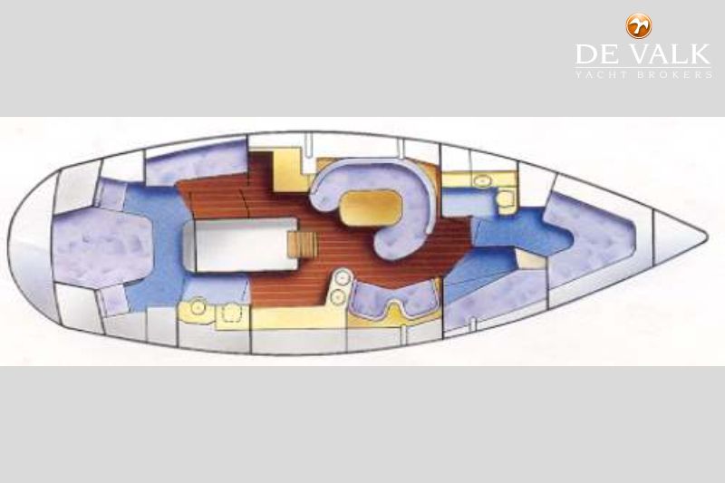 MOODY 44 sailing yacht for sale | De Valk Yacht Brokers