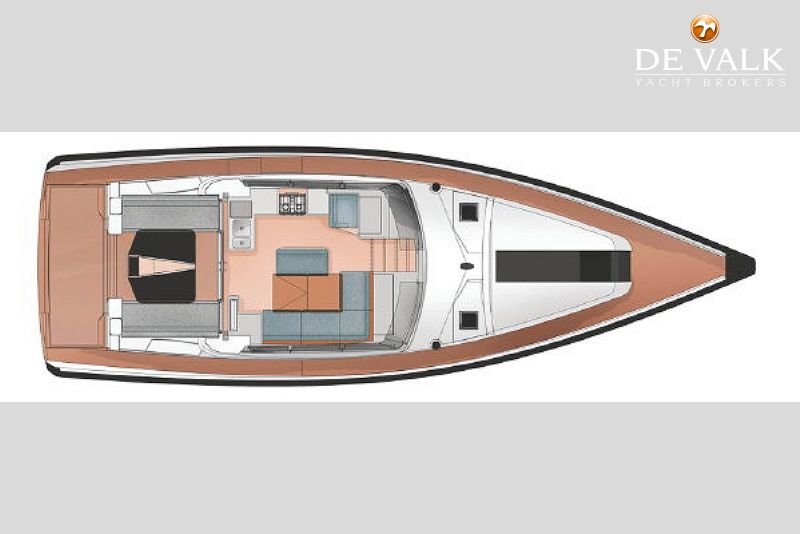 MOODY 45 DS sailing yacht for sale | De Valk Yacht Brokers