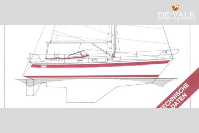 NAJAD 360 sailing yacht for sale | De Valk Yacht Brokers