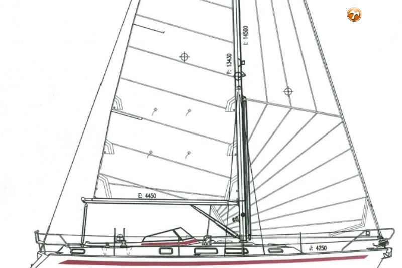 NAJAD 373 sailing yacht for sale | De Valk Yacht Brokers