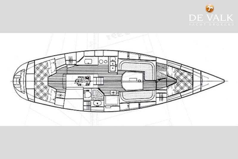 NAJAD 390 sailing yacht for sale | De Valk Yacht Brokers
