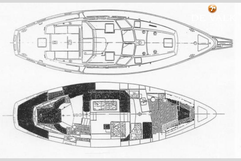 NAUTICAT 43 sailing yacht for sale | De Valk Yacht Brokers