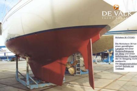 NICHOLSON 39 sailing yacht for sale | De Valk Yacht broker