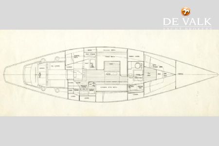 NICHOLSON 43 sailing yacht for sale | De Valk Yacht broker