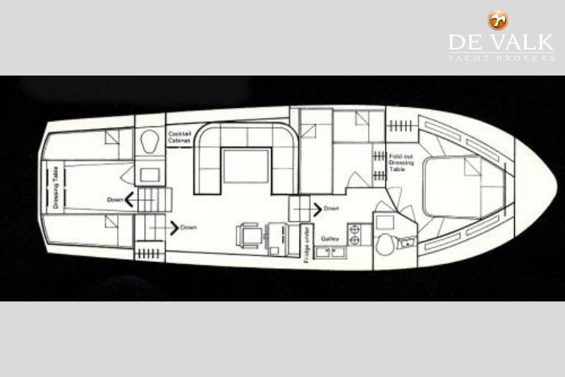 PRINCESS 41 motor yacht for sale | De Valk Yacht Brokers