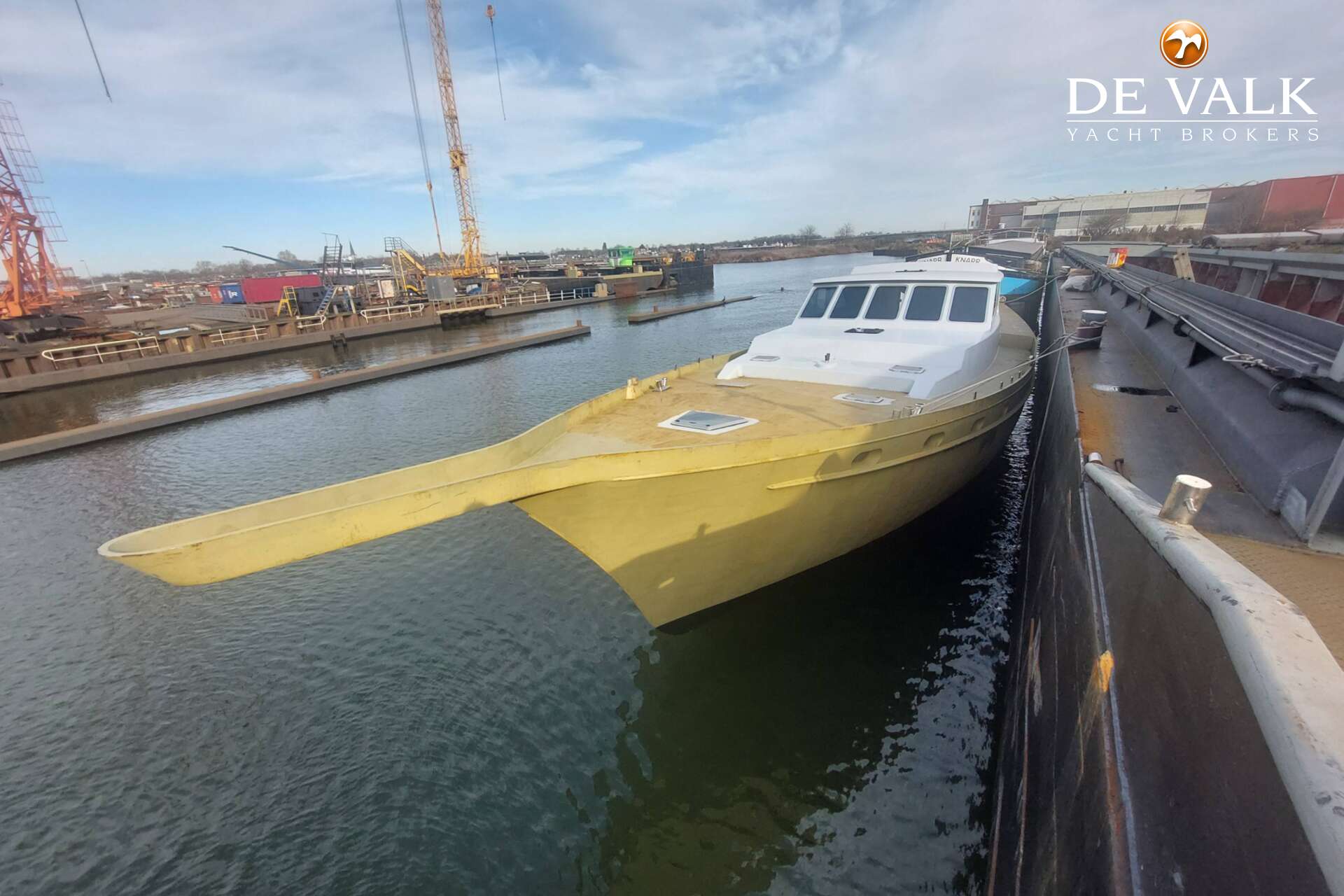 HELLEMAN STEEL KETCH CASCO 24M sailing yacht for sale | De Valk Yacht ...