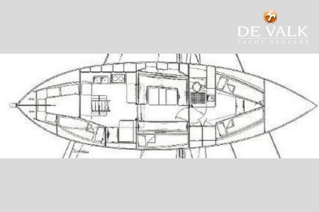 SALTRAM SAGA 40 sailing yacht for sale | De Valk Yacht broker