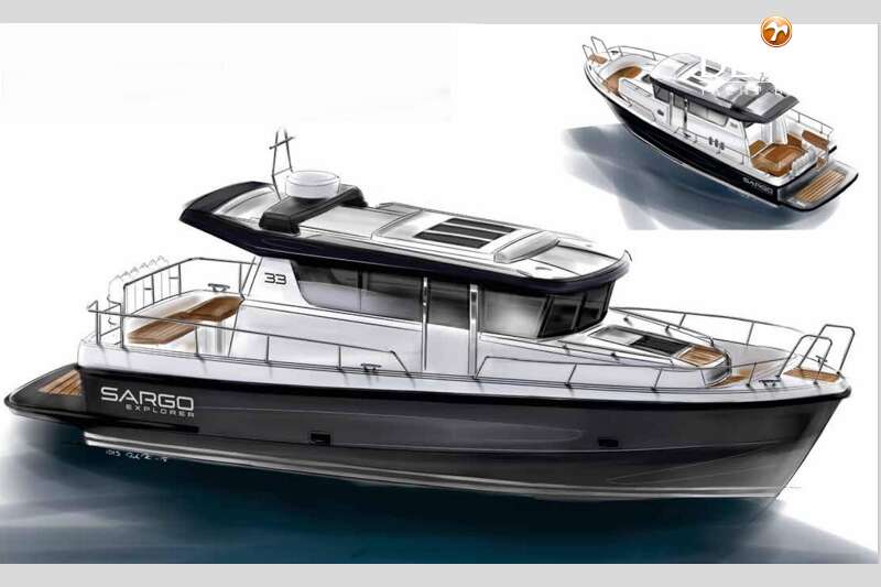 SARGO 33 EXPLORER motor yacht for sale | De Valk Yacht broker
