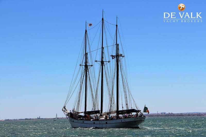 SCHOONER CLASSIC GAFF sailing yacht for sale | De Valk Yacht broker