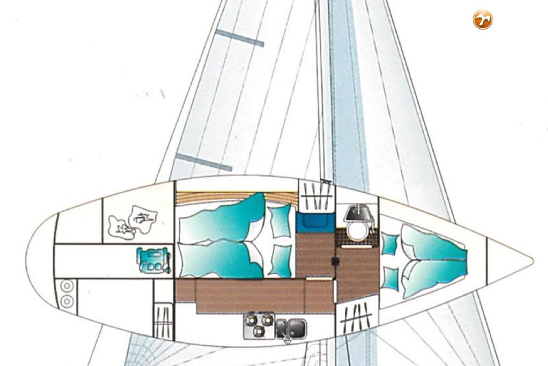 SIRIUS 32 DS motorsailer for sale | De Valk Yacht Brokers