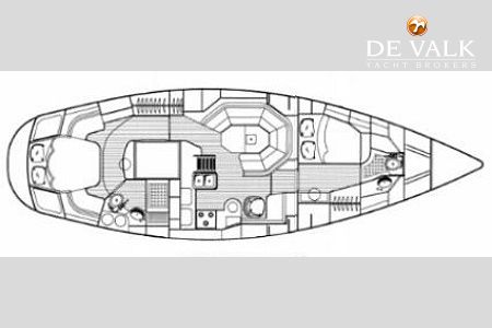 TASWELL 43 sailing yacht for sale | De Valk Yacht broker