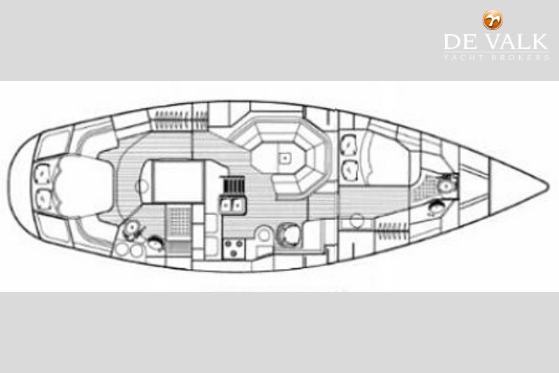 TASWELL 43 sailing yacht for sale | De Valk Yacht Brokers