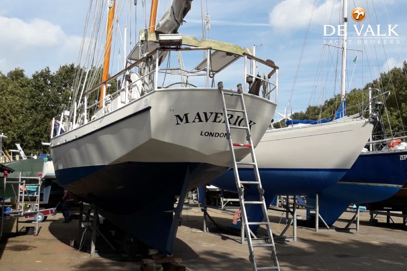 TOM COLVIN STEEL KETCH 42 sailing yacht for sale | De Valk Yacht Brokers