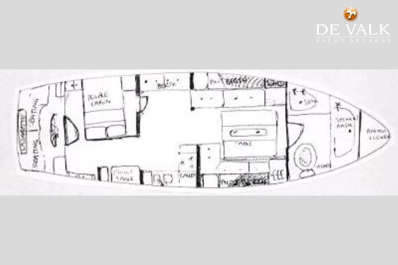 TOM COLVIN STEEL KETCH 42 sailing yacht for sale | De Valk Yacht Brokers