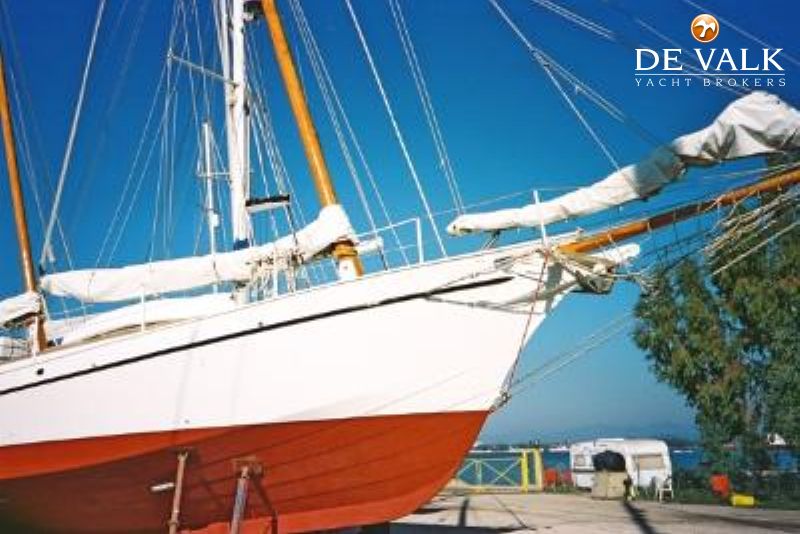 TOM COLVIN STEEL KETCH 42 sailing yacht for sale | De Valk Yacht Brokers