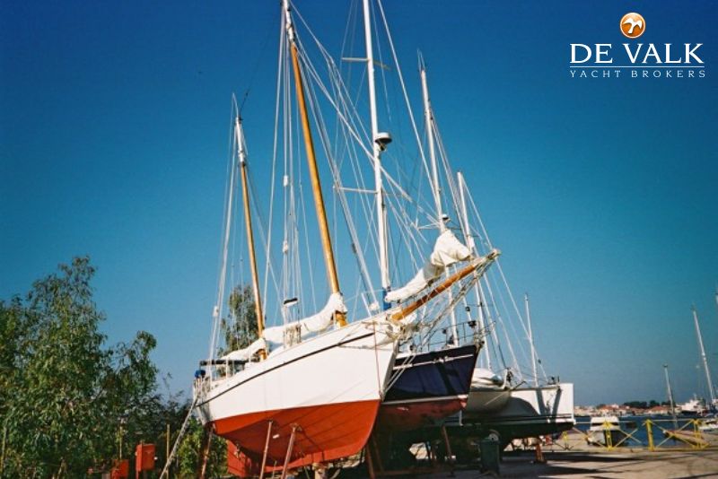 TOM COLVIN STEEL KETCH 42 sailing yacht for sale | De Valk Yacht Brokers