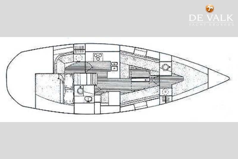 WESTERLY TYPHOON 37 sailing yacht for sale | De Valk Yacht Brokers