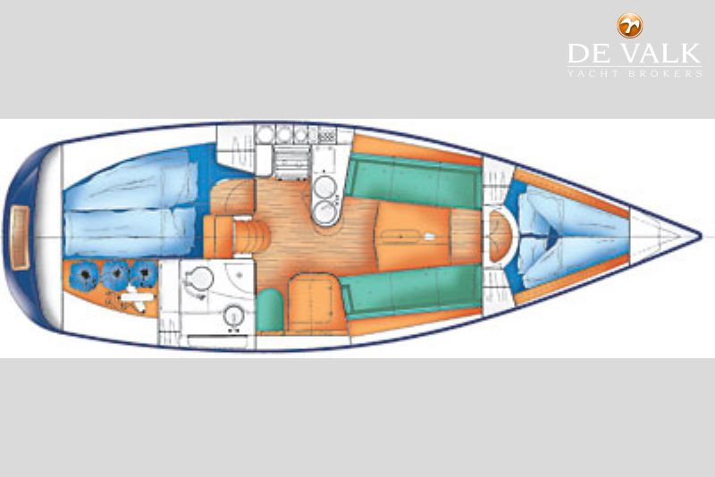 X-332 sailing yacht for sale | De Valk Yacht Brokers